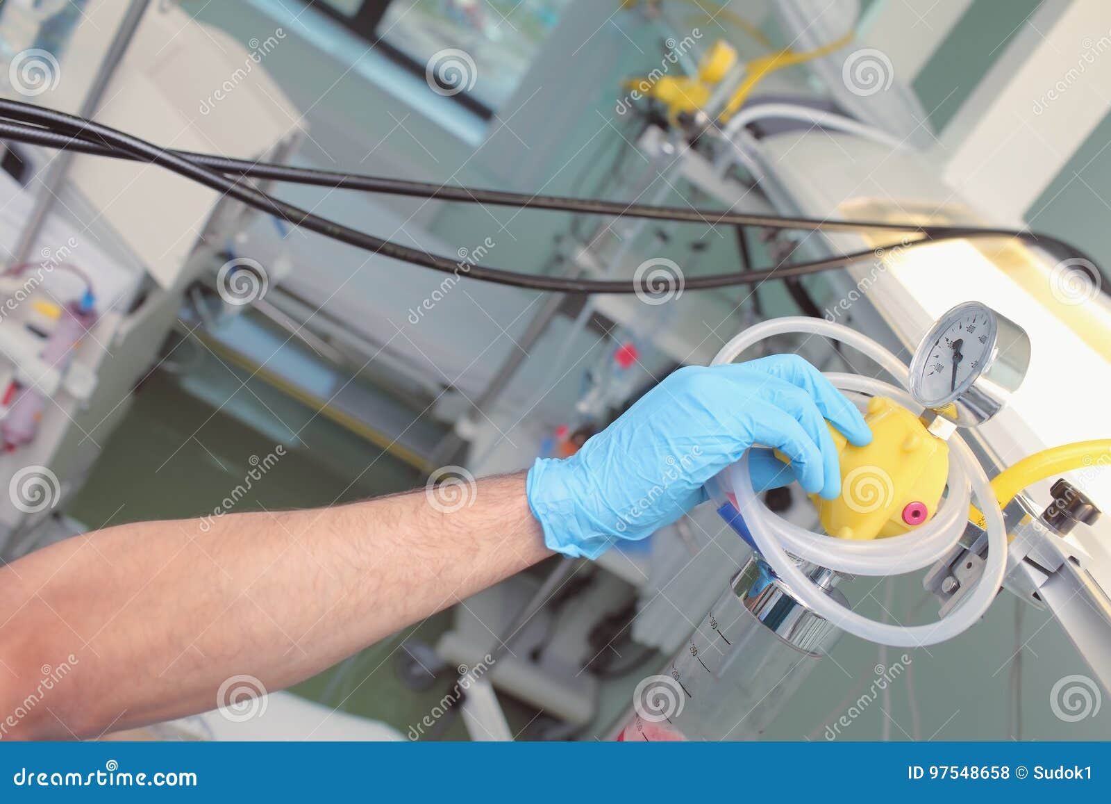 Engineering Work in a Hospital or Laboratory Stock Photo - Image of ...