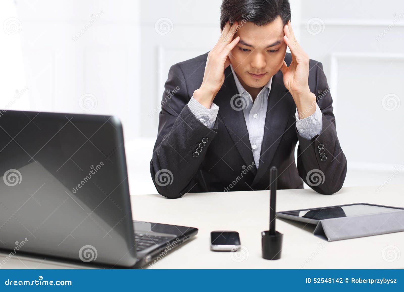 Engineering while working stock photo. Image of finance - 52548142