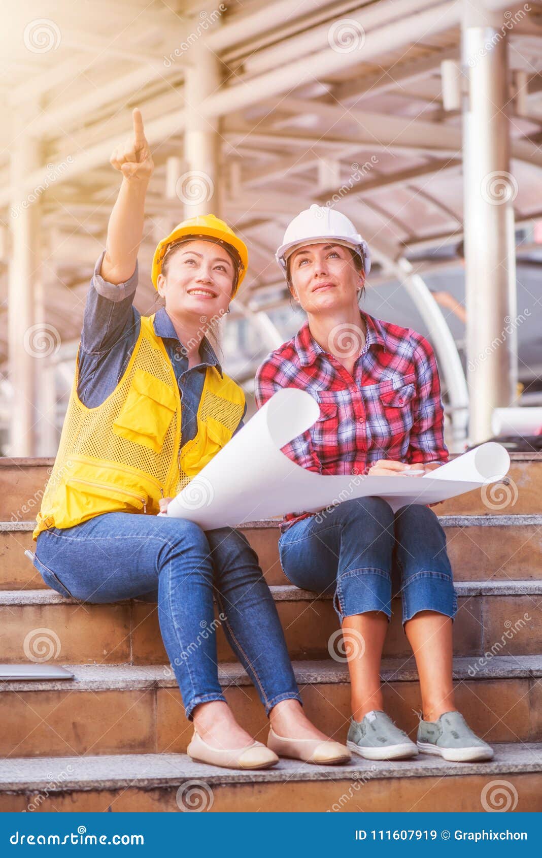 Engineering Working on New Project Stock Image - Image of person ...
