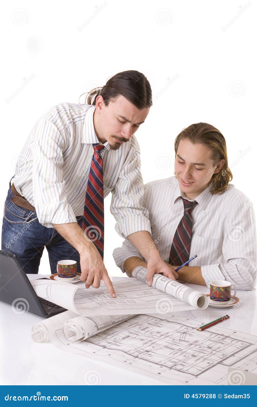 Engineers stock photo. Image of architecture, discussion - 4579288