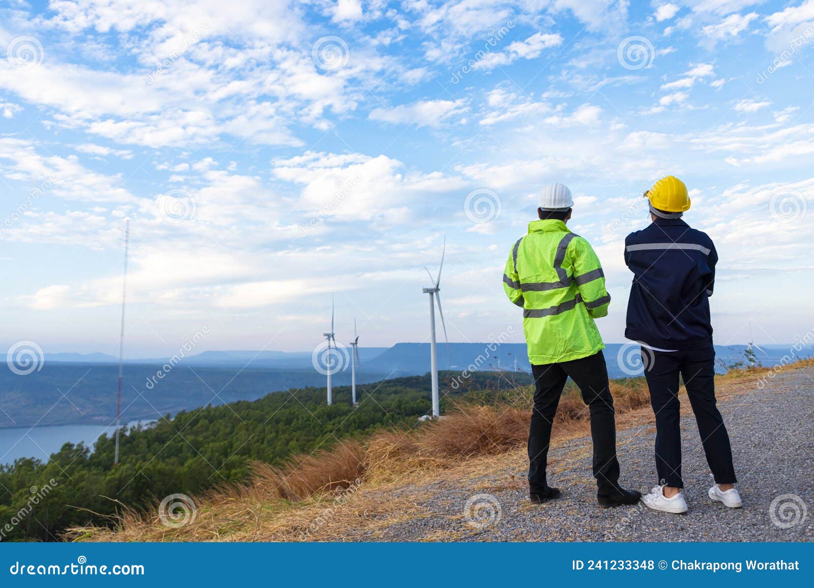 Engineers Analysis Windmill Engineers Inspection and Progress Check ...
