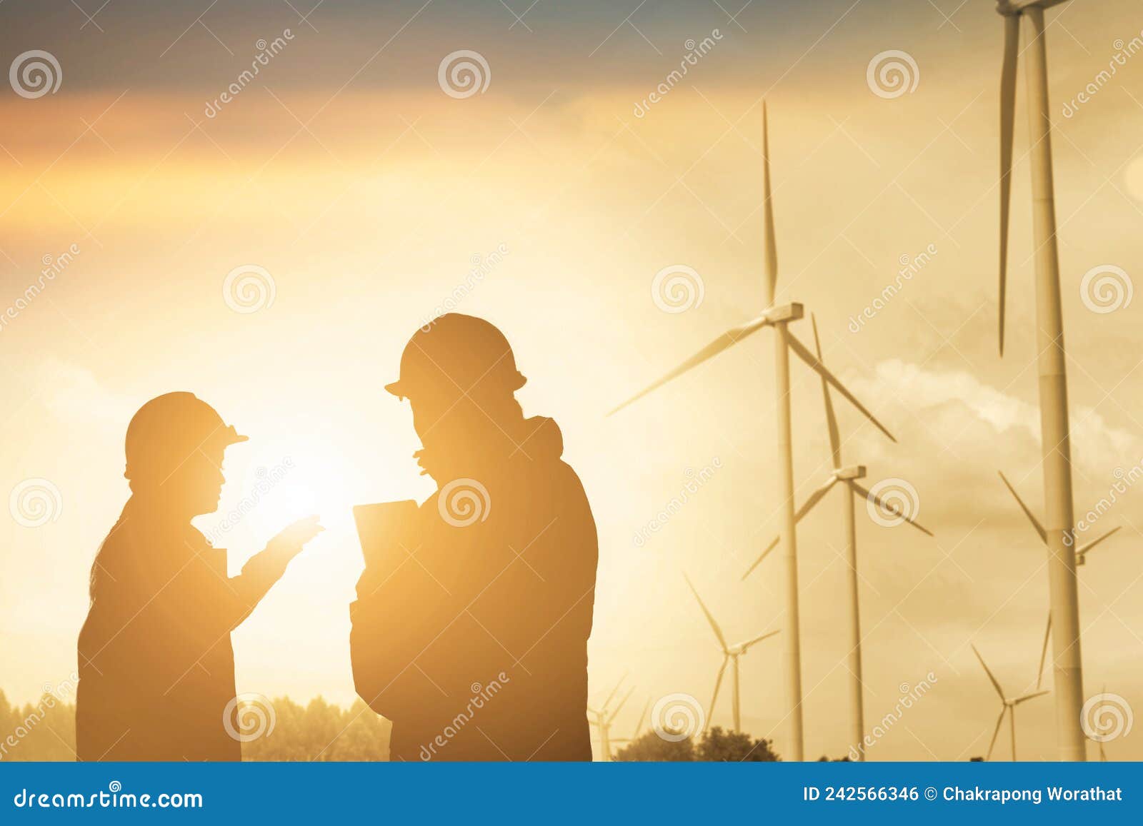 Engineers Analysis Windmill Engineers Inspection and Progress Check ...
