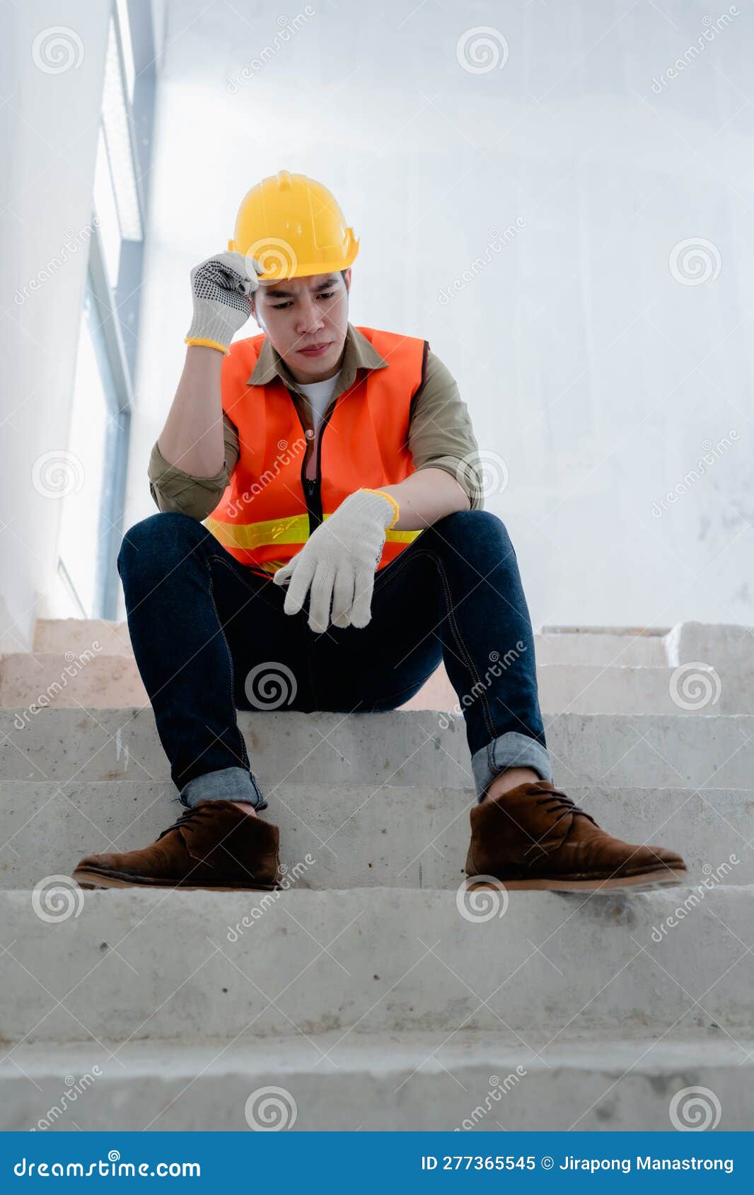 Engineers or Architects Show Signs of Exhaustion and Discouragement ...