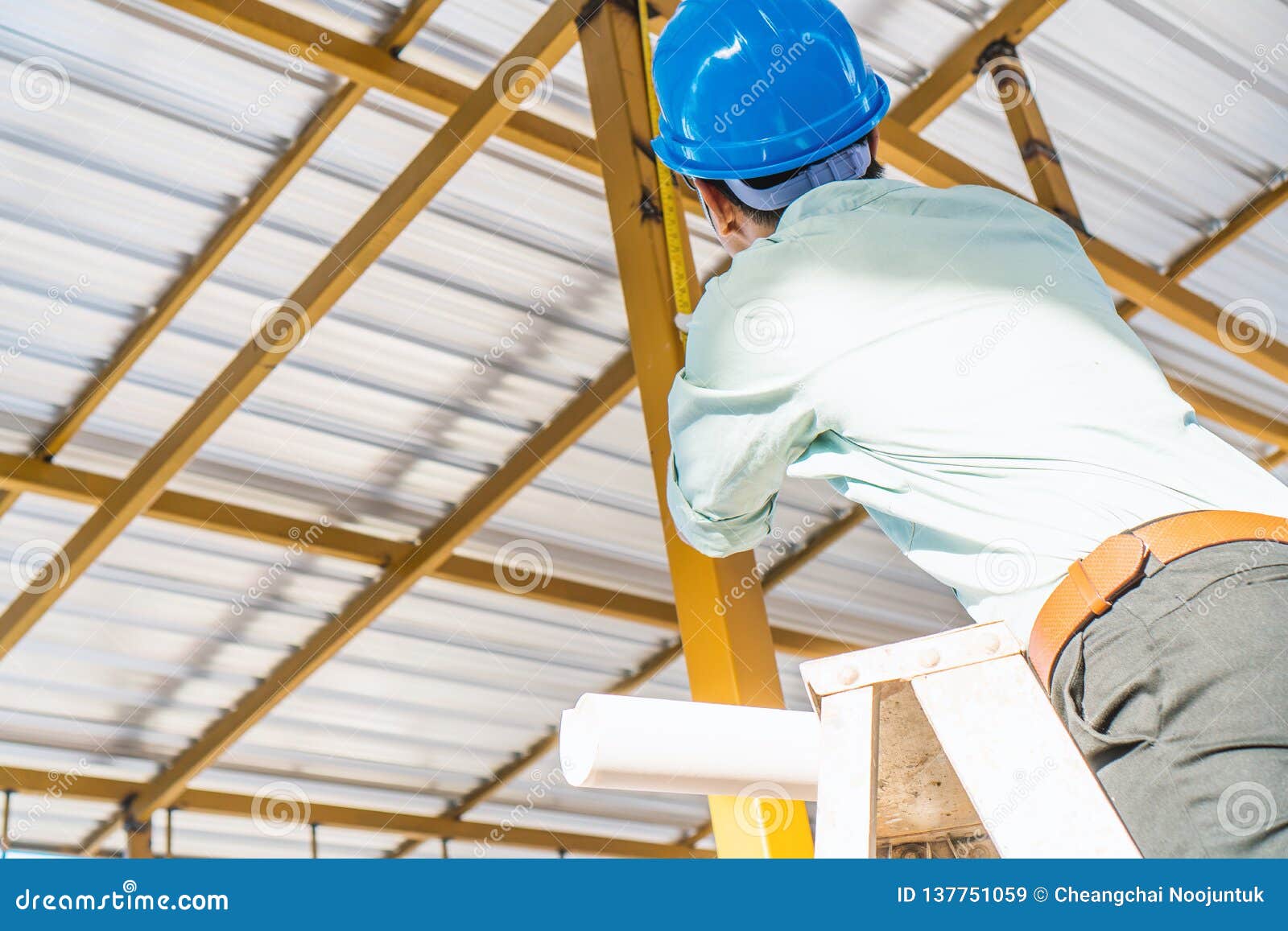 Engineers are Checking the Structure of the Building in the ...