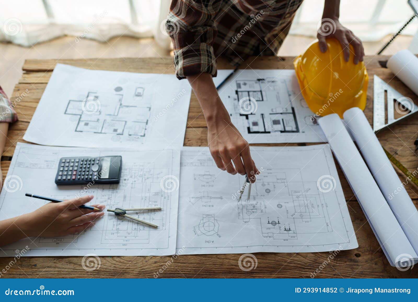 Engineers, Designers and Interior Designers are Finalizing the Design ...