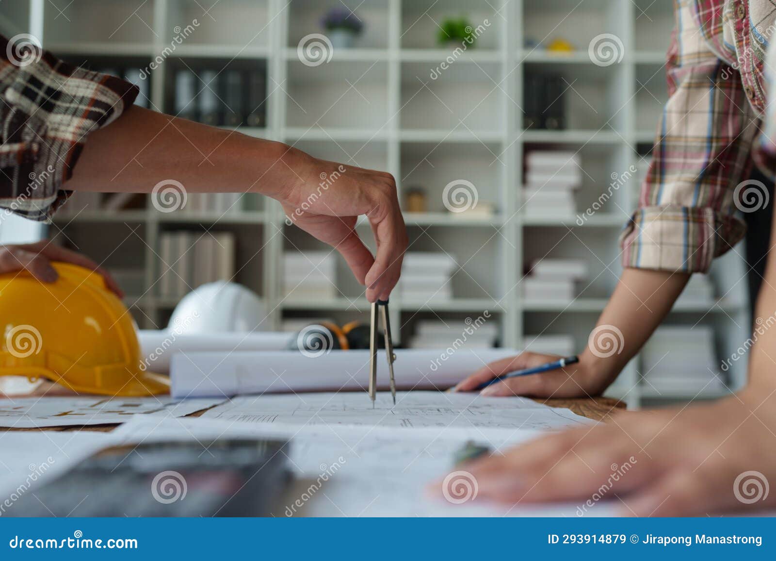 Engineers, Designers and Interior Designers are Finalizing the Design ...