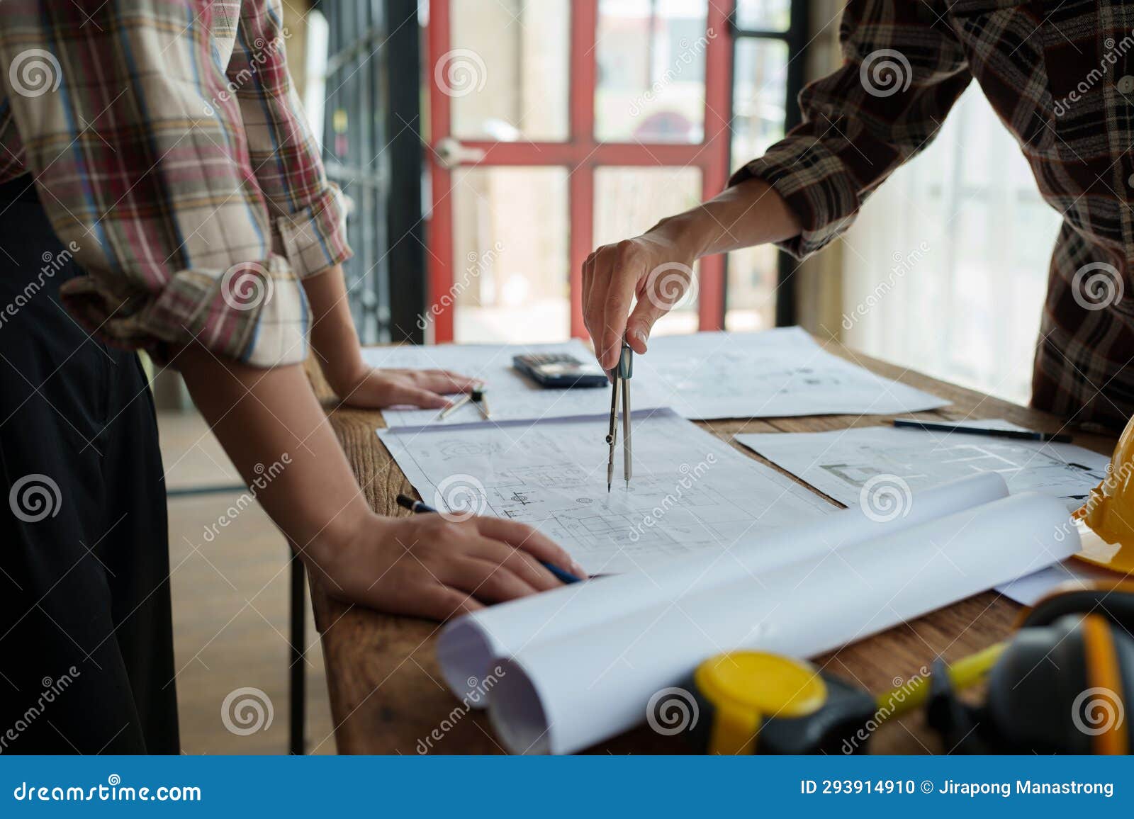 Engineers, Designers and Interior Designers are Finalizing the Design ...