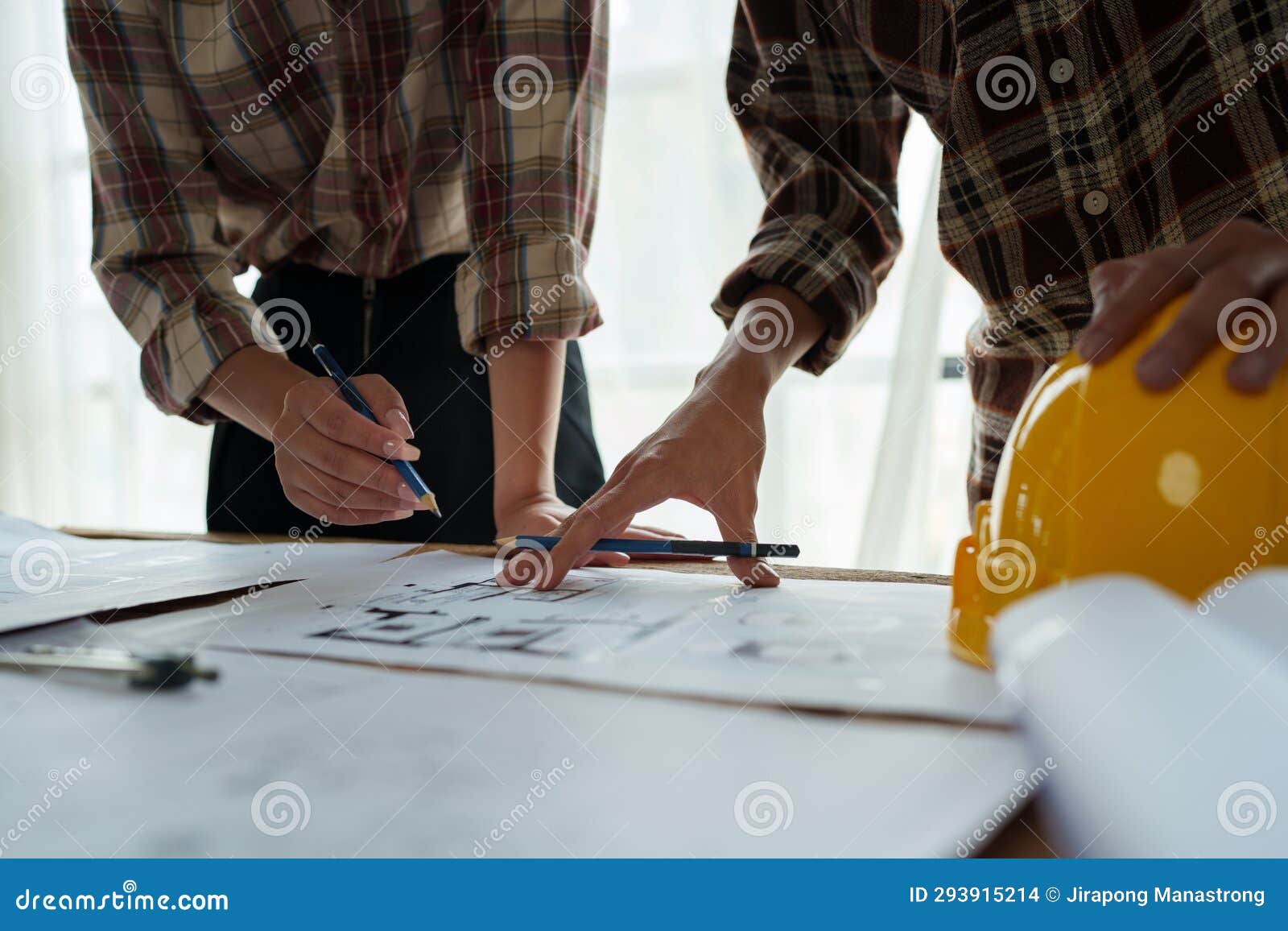 Engineers, Designers and Interior Designers are Finalizing the Design ...