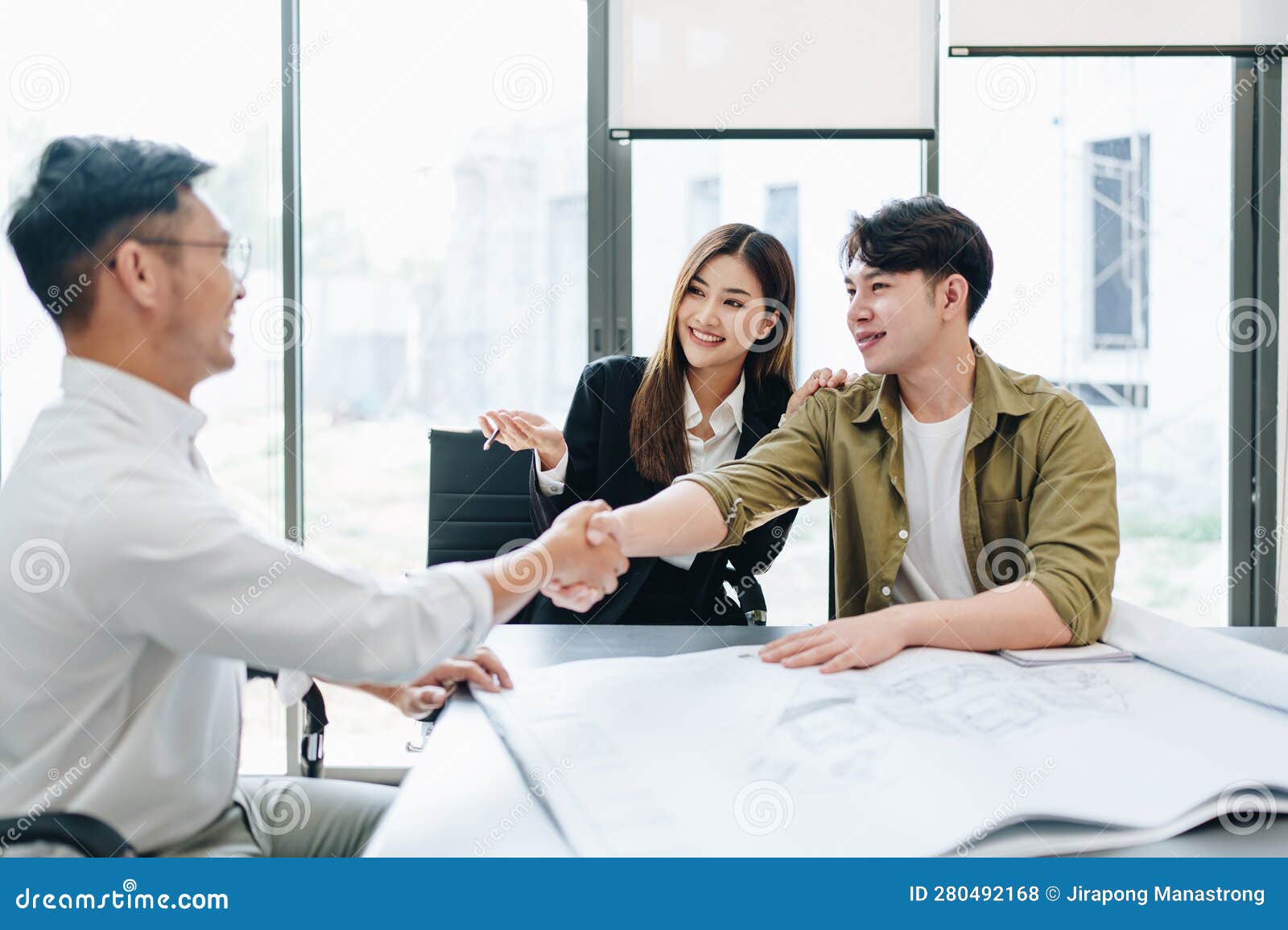 Engineers, Designers and Interior Designers are Handshake Shack Hands ...