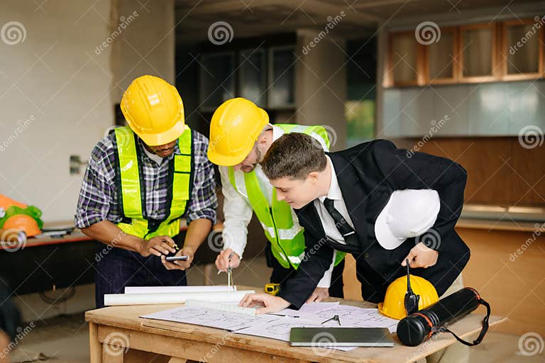 Engineers are Discussing Data Working and Laptop or Tablet with ...