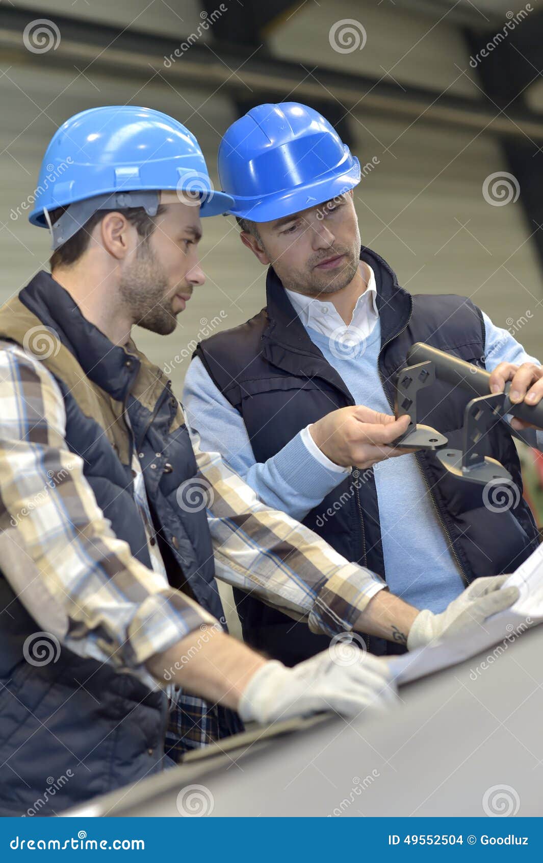 Engineers Discussing Quality Products Stock Photo - Image of engineers ...