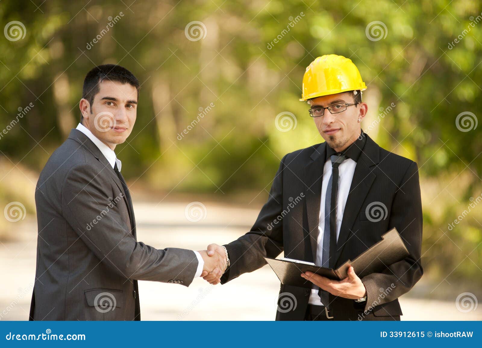 Engineers first meet stock image. Image of industry, beech - 33912615