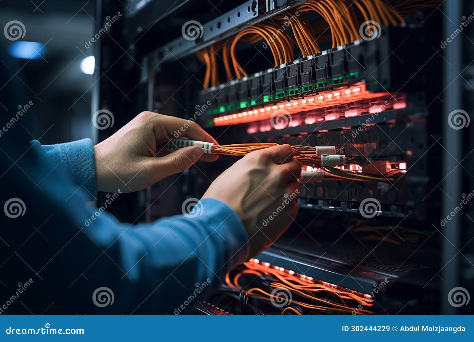 IT Engineers In Big Data Center Work On New Technology Government ...