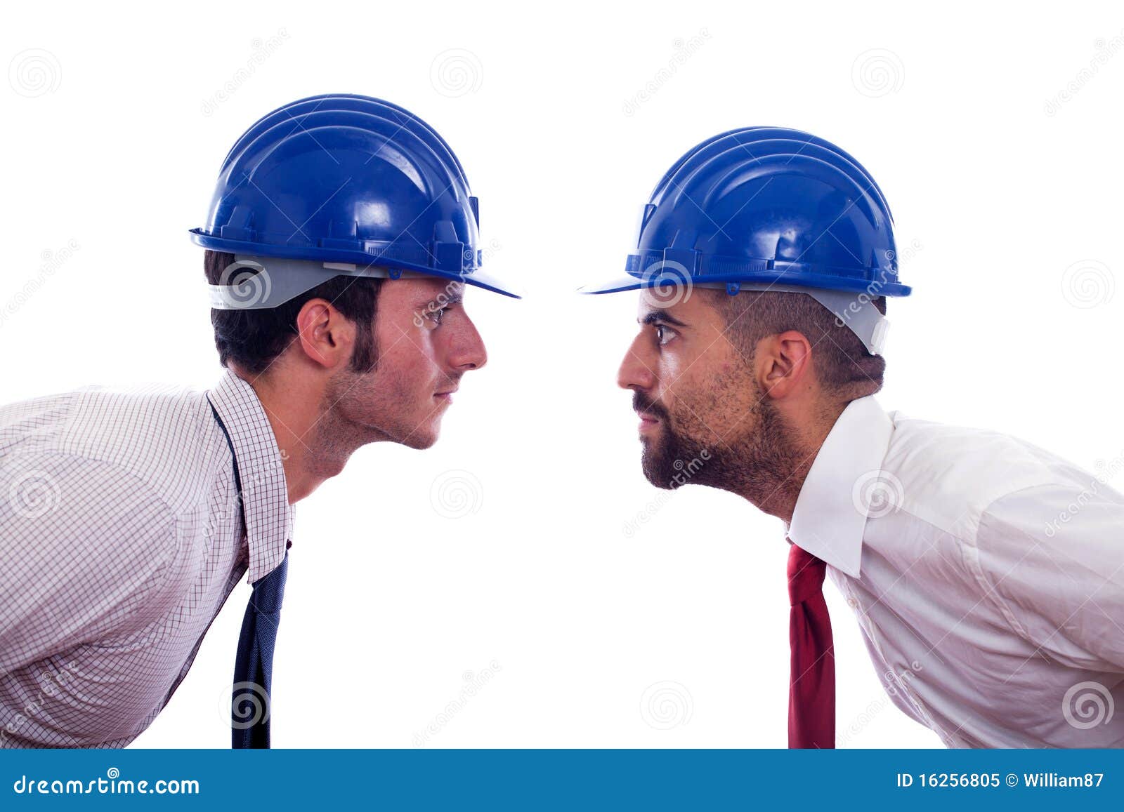 Engineers with Helmet stock image. Image of contrast - 16256805