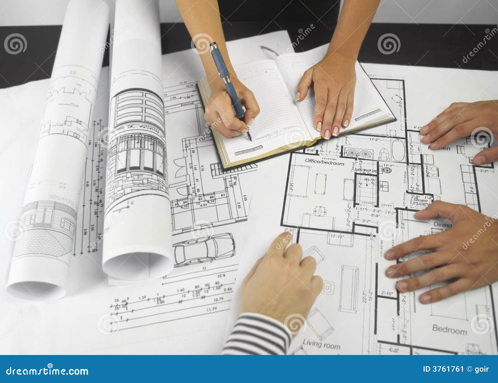 Engineers meeting stock image. Image of hand, communication - 3761761