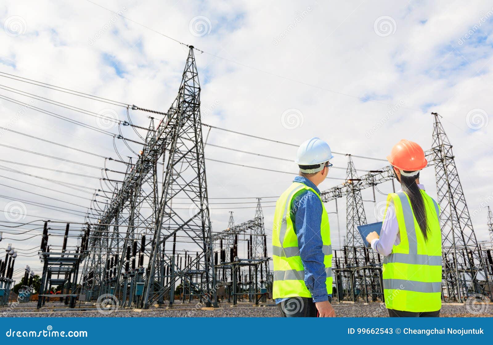 Engineers and powerhouse stock image. Image of fuel, industry - 99662543