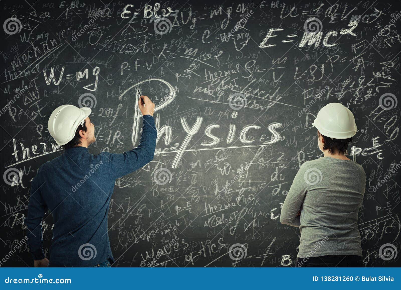 Engineers share knowledge stock photo. Image of construction - 138281260