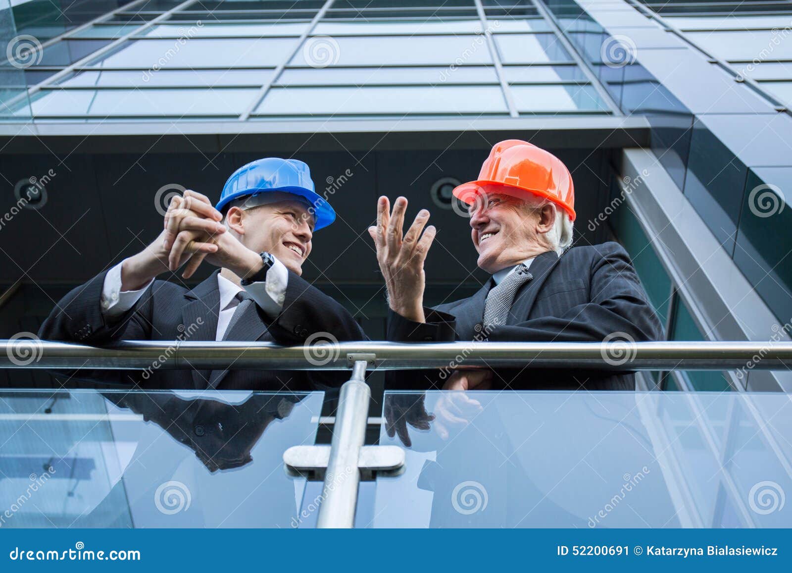 Engineers Talking during a Break Stock Image - Image of industry ...