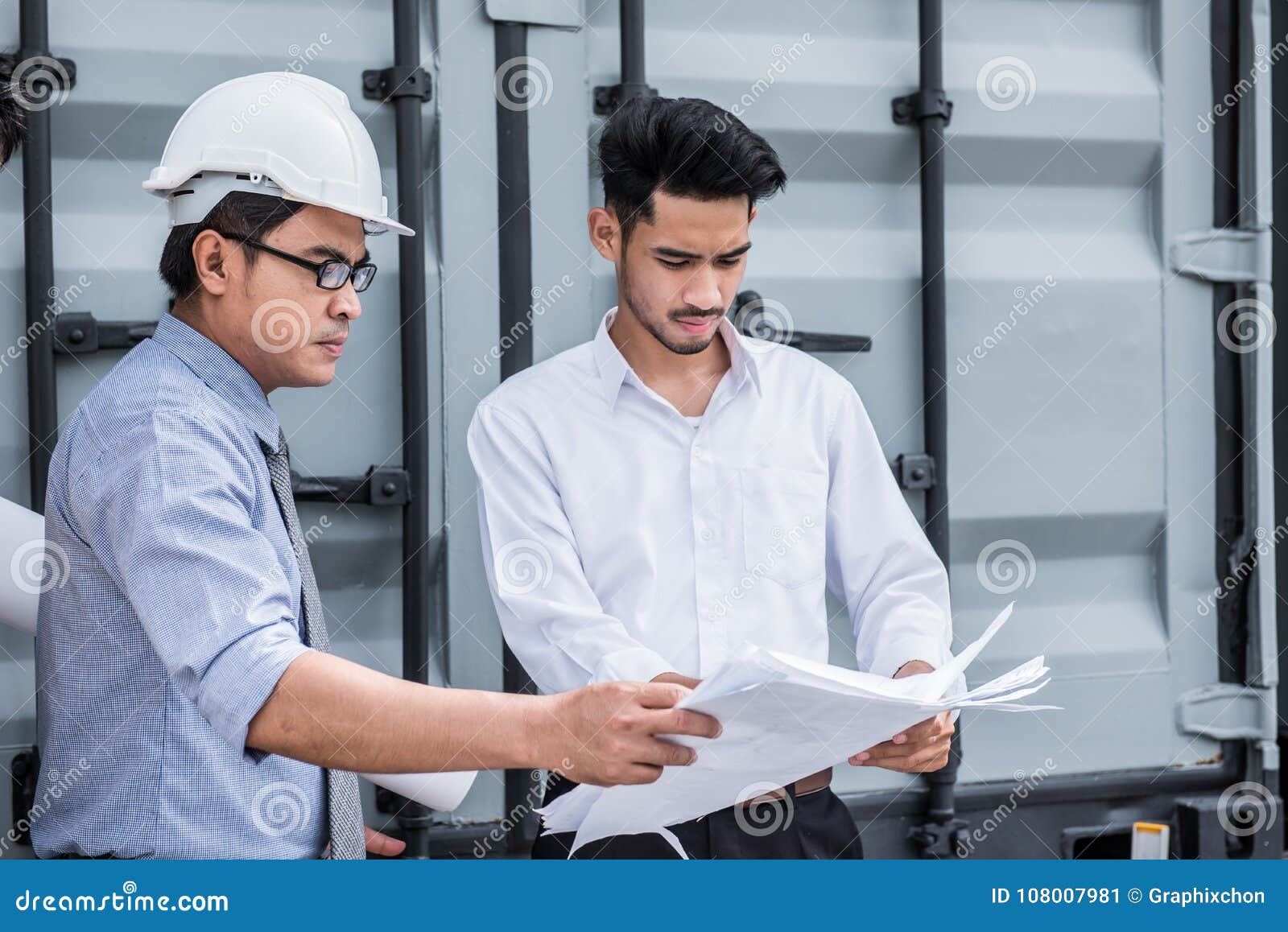 Engineer and teamwork stock image. Image of meeting - 108007981