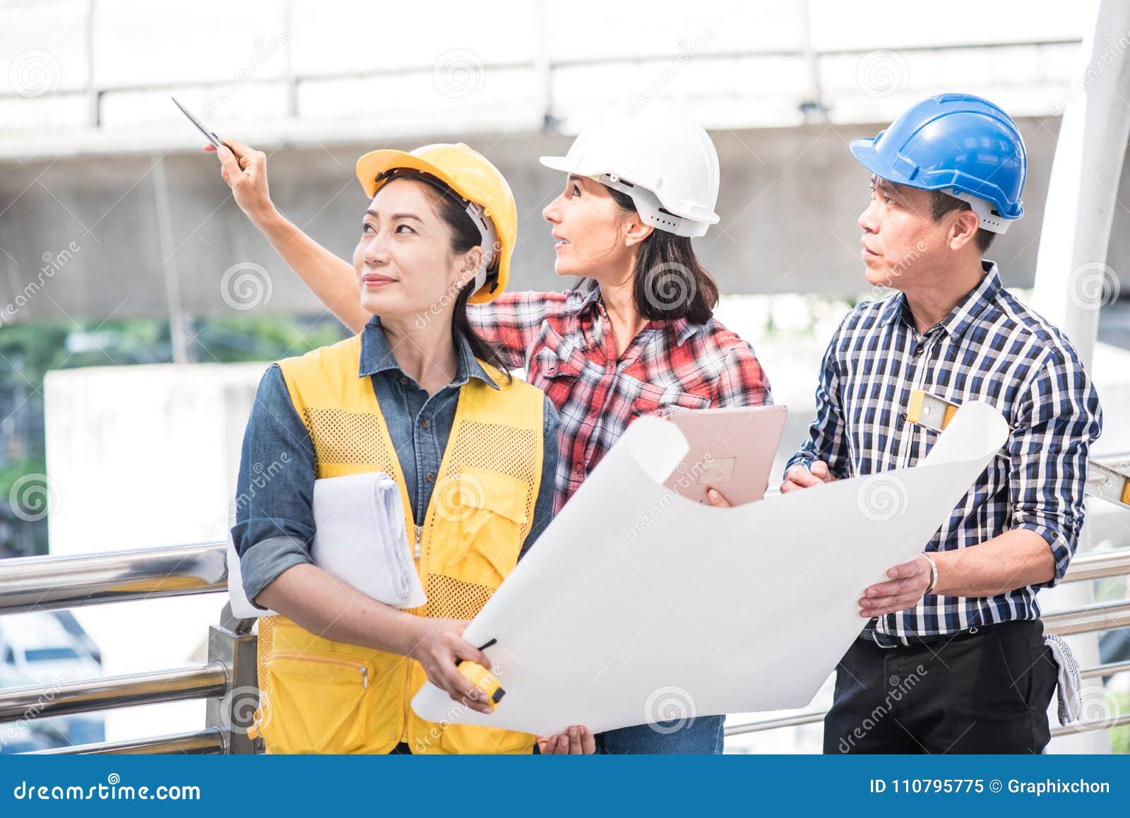 Engineer and teamwork stock image. Image of person, achievable - 110795775