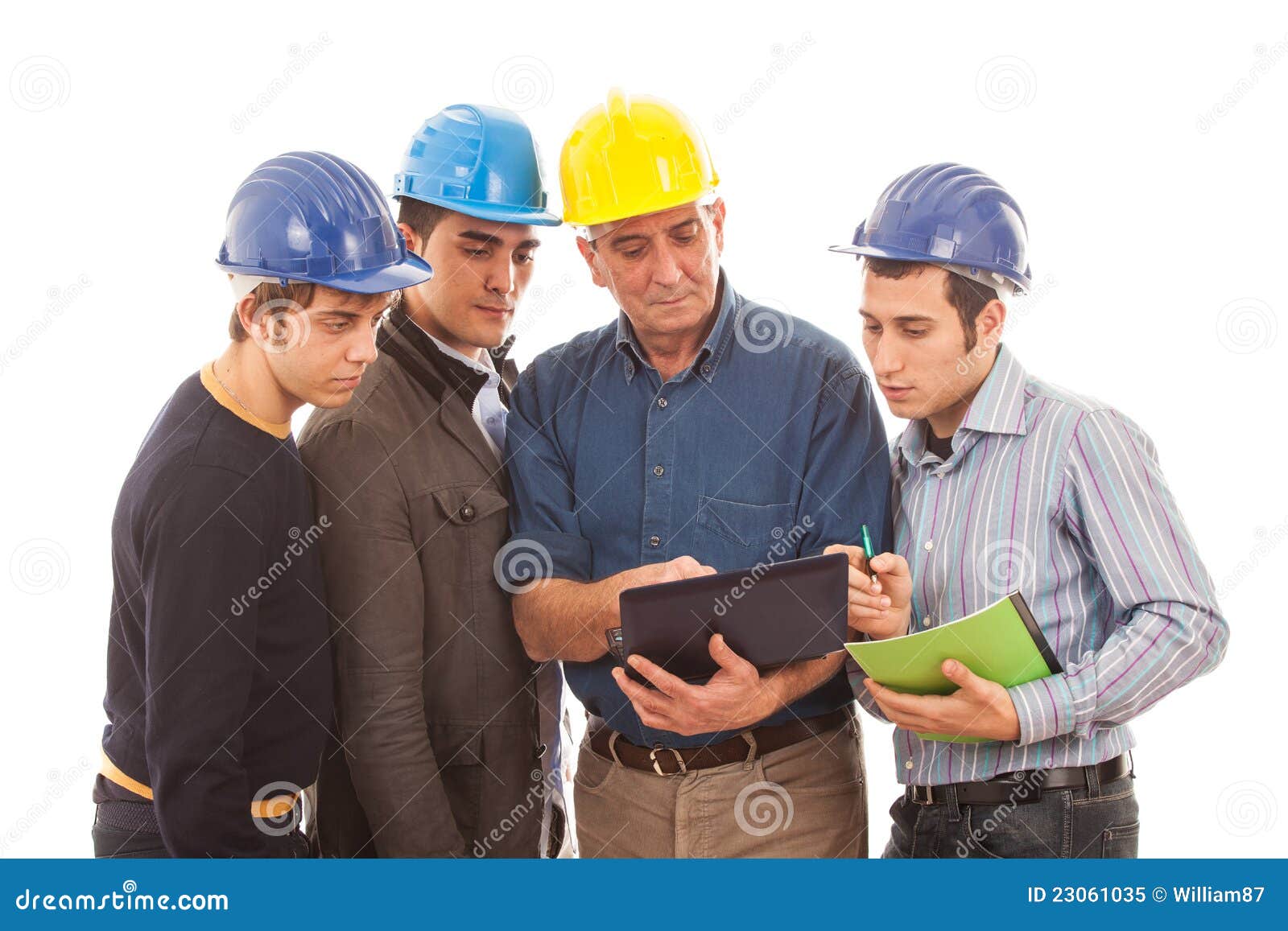 Engineers at Work stock image. Image of building, engineer - 23061035