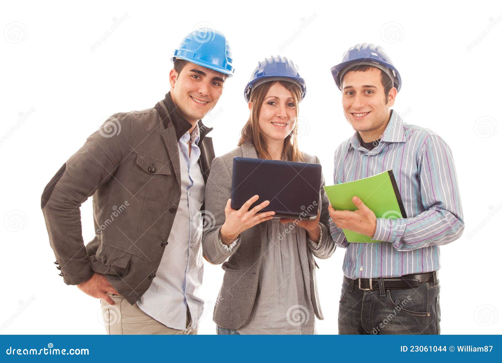 Engineers at Work stock photo. Image of male, partnership - 23061044