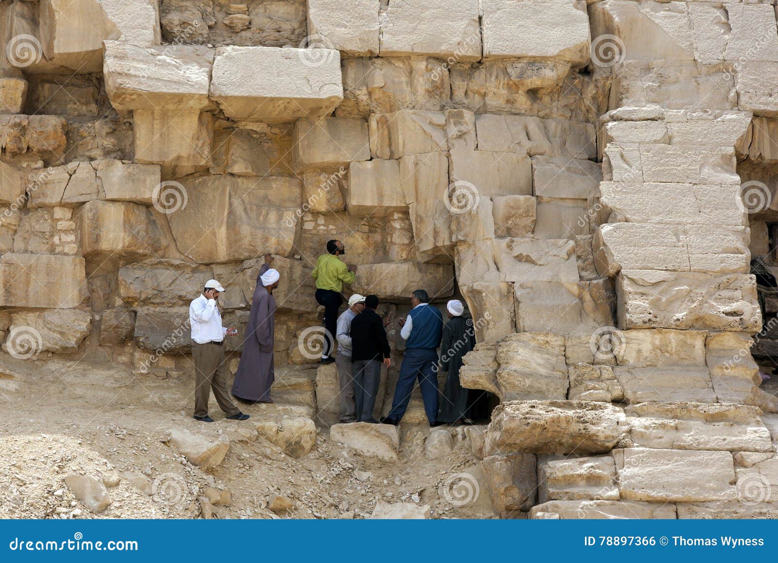 Bent Pyramid In Necropolis Of Dahshur, Cairo, Egypt Editorial Photo ...