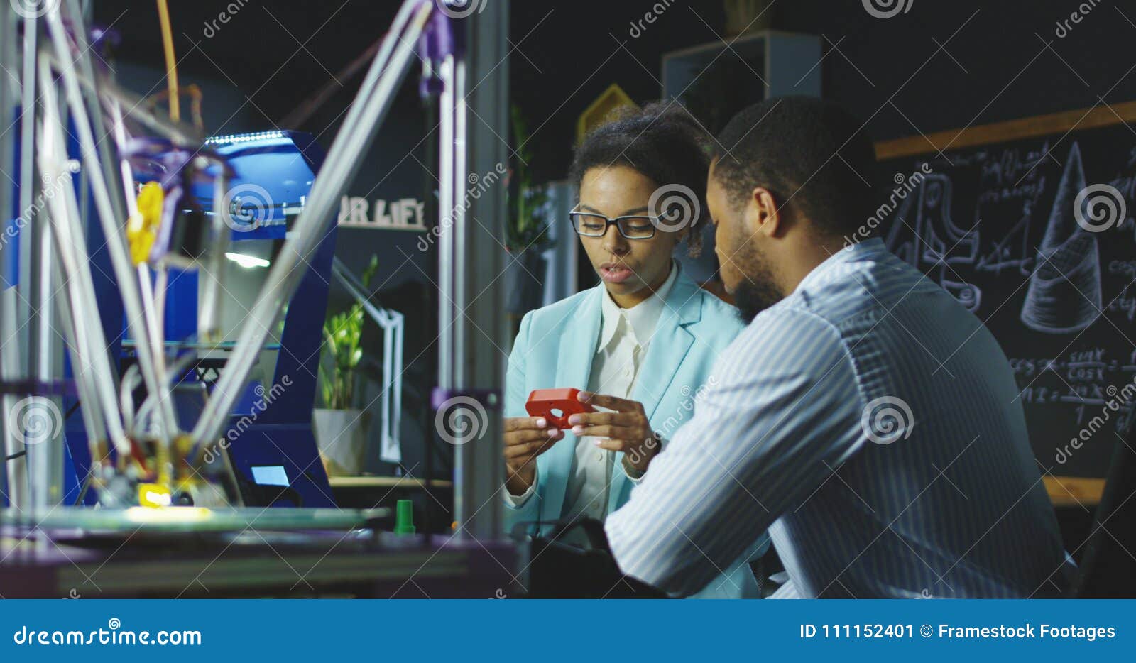Engineers Working in Laboratory Stock Image - Image of design, discuss ...
