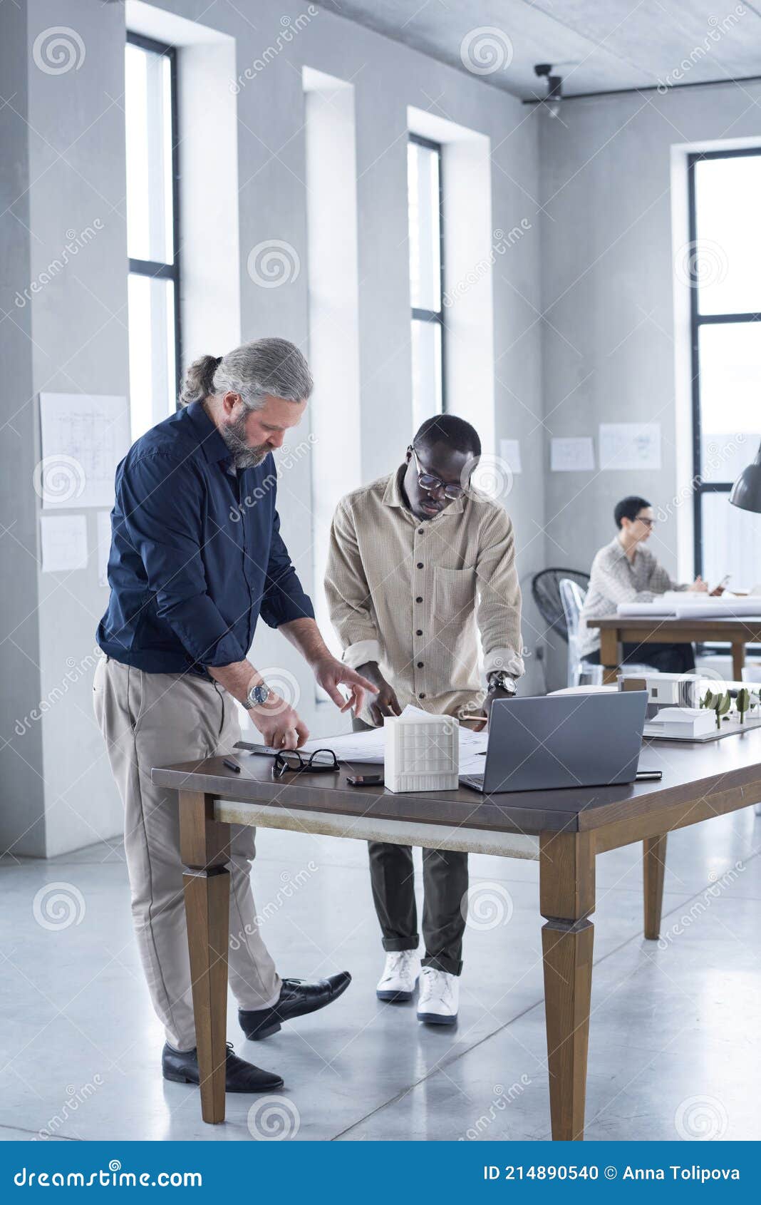 Engineers Working at Office Stock Photo - Image of coworker, email ...