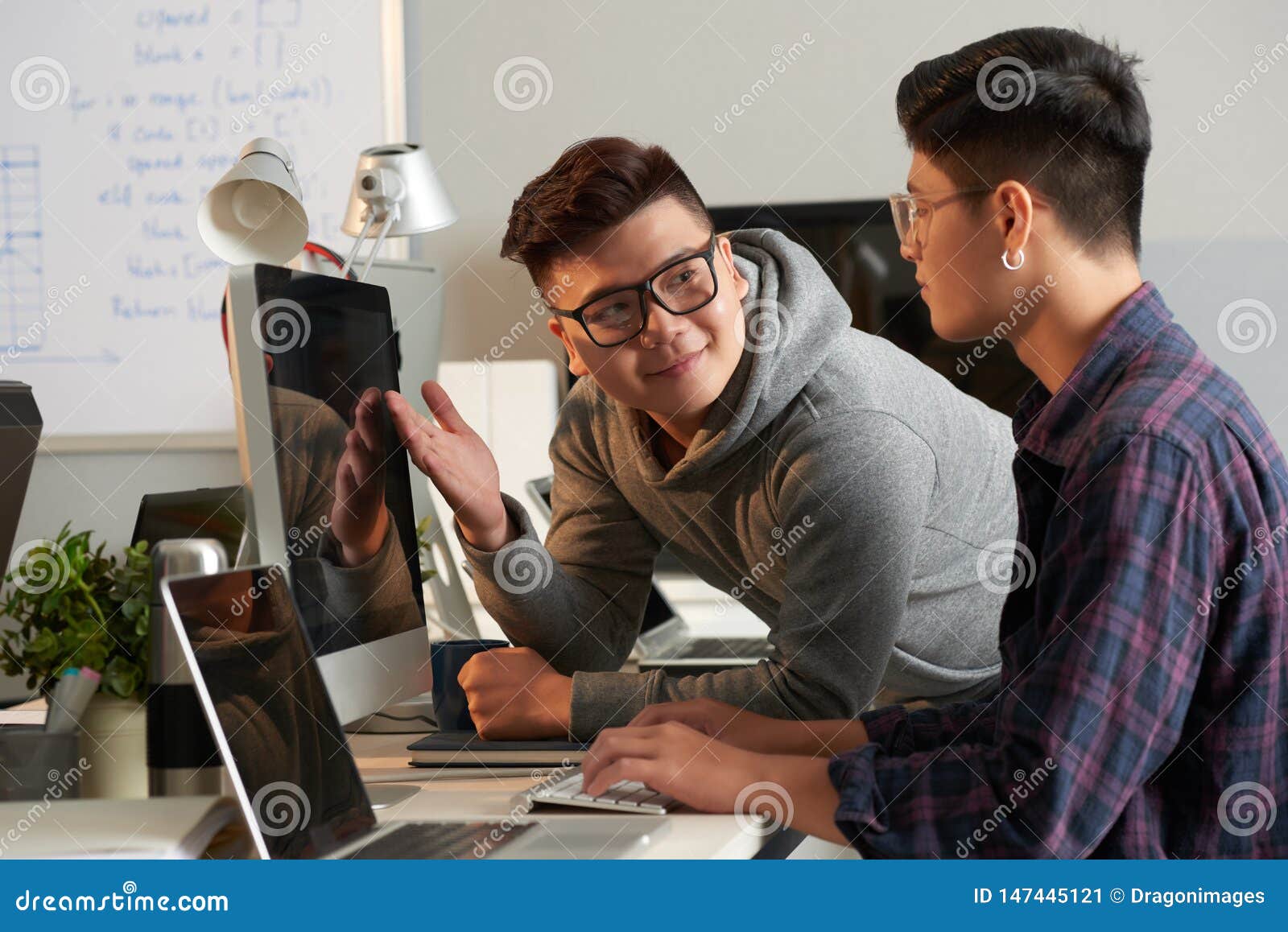 Engineers Working in Tech Incubator Stock Image - Image of engineering ...