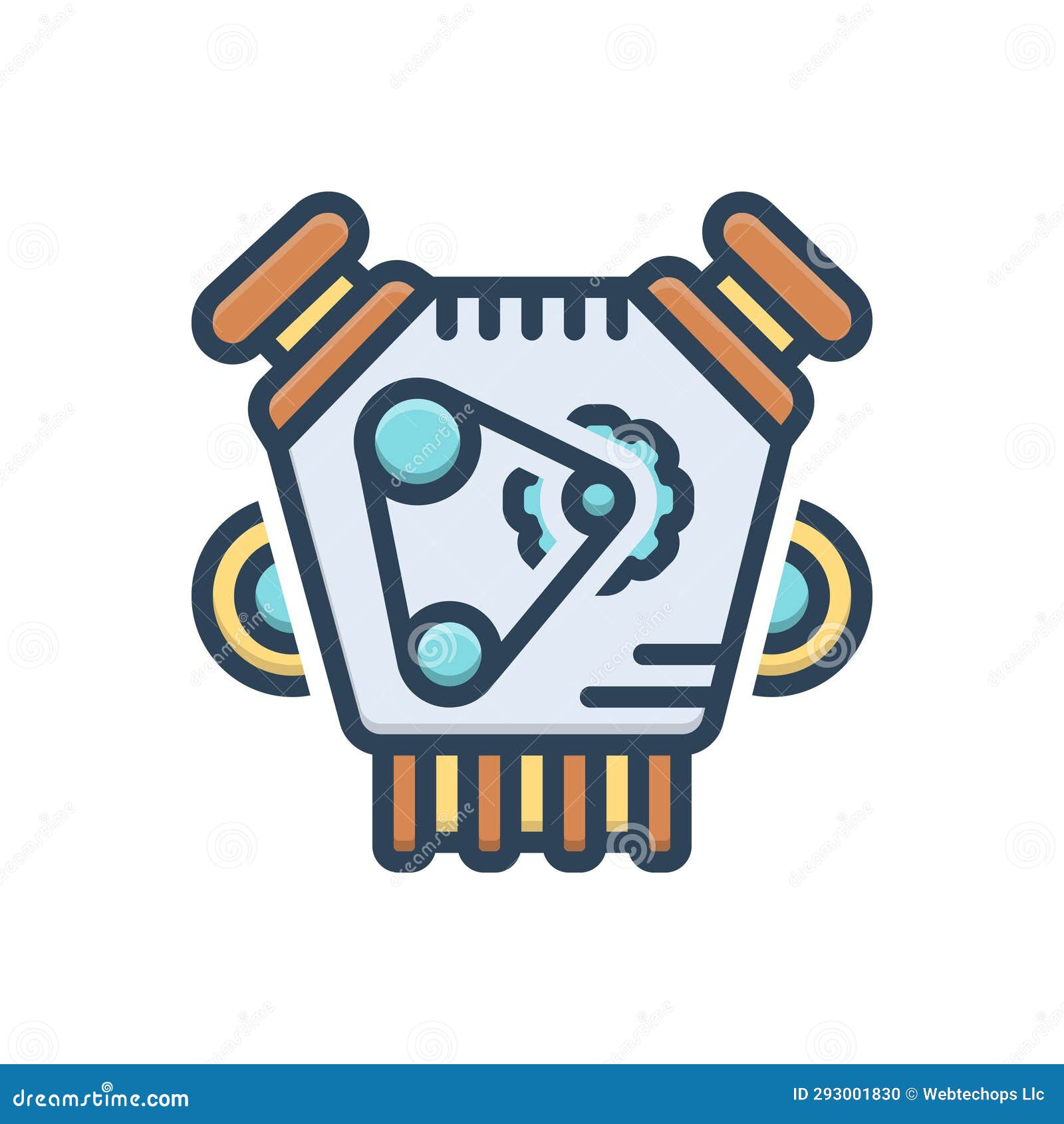 Color Illustration Icon for Engines, Vehicle and Car Engine Stock ...