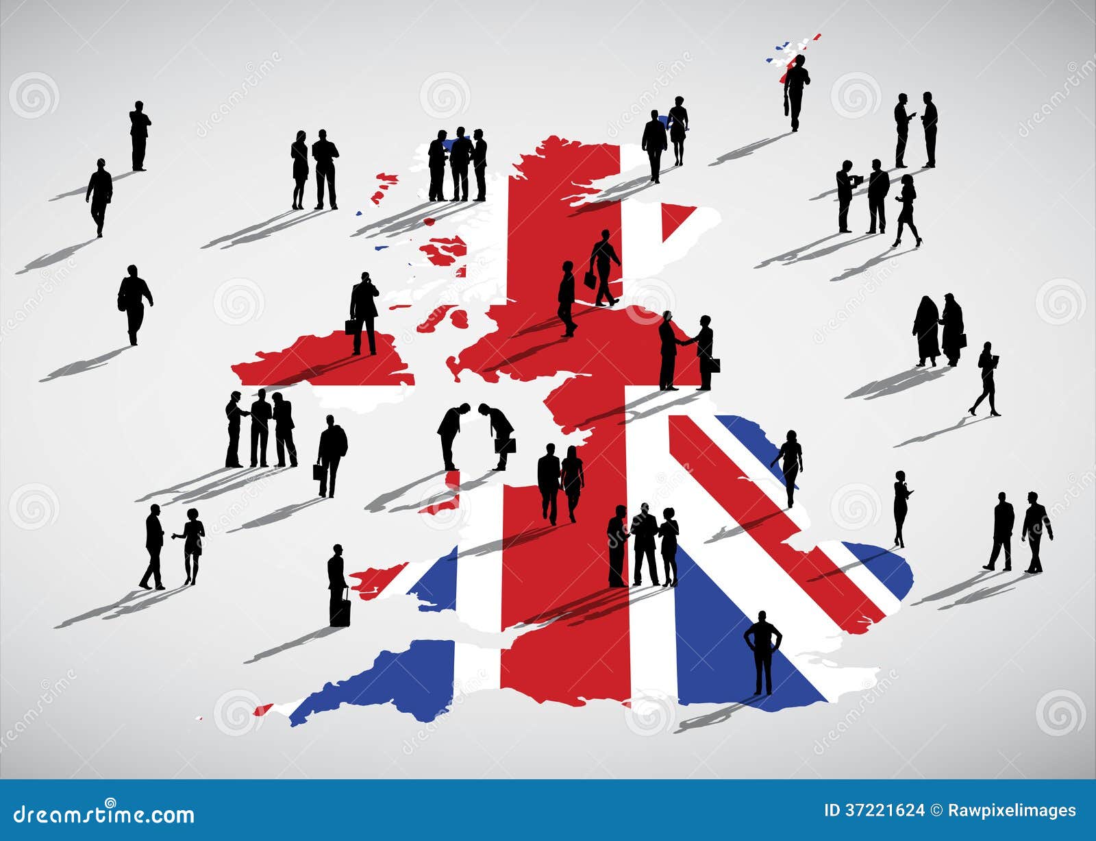 England Business Vector stock vector. Illustration of group - 37221624