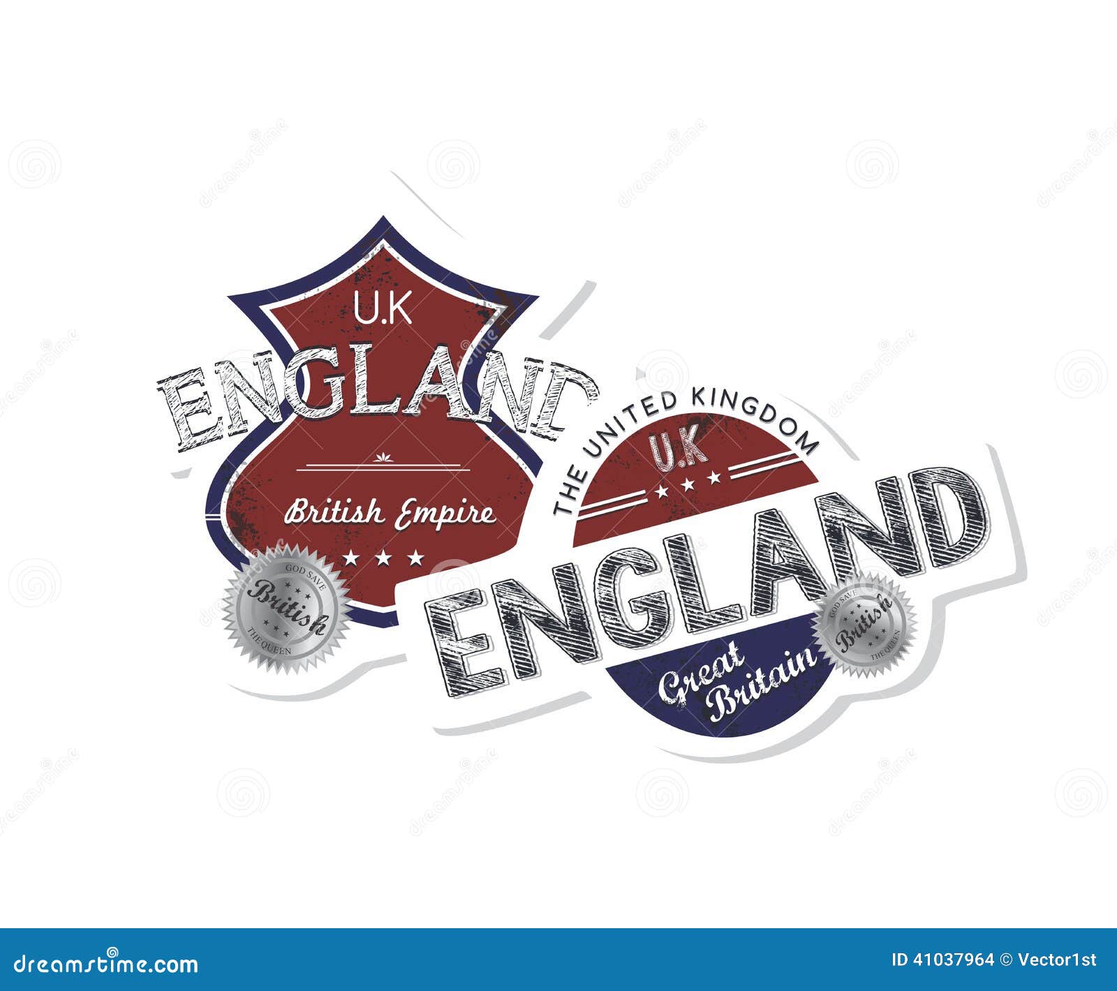 England emblem stock vector. Illustration of country - 41037964