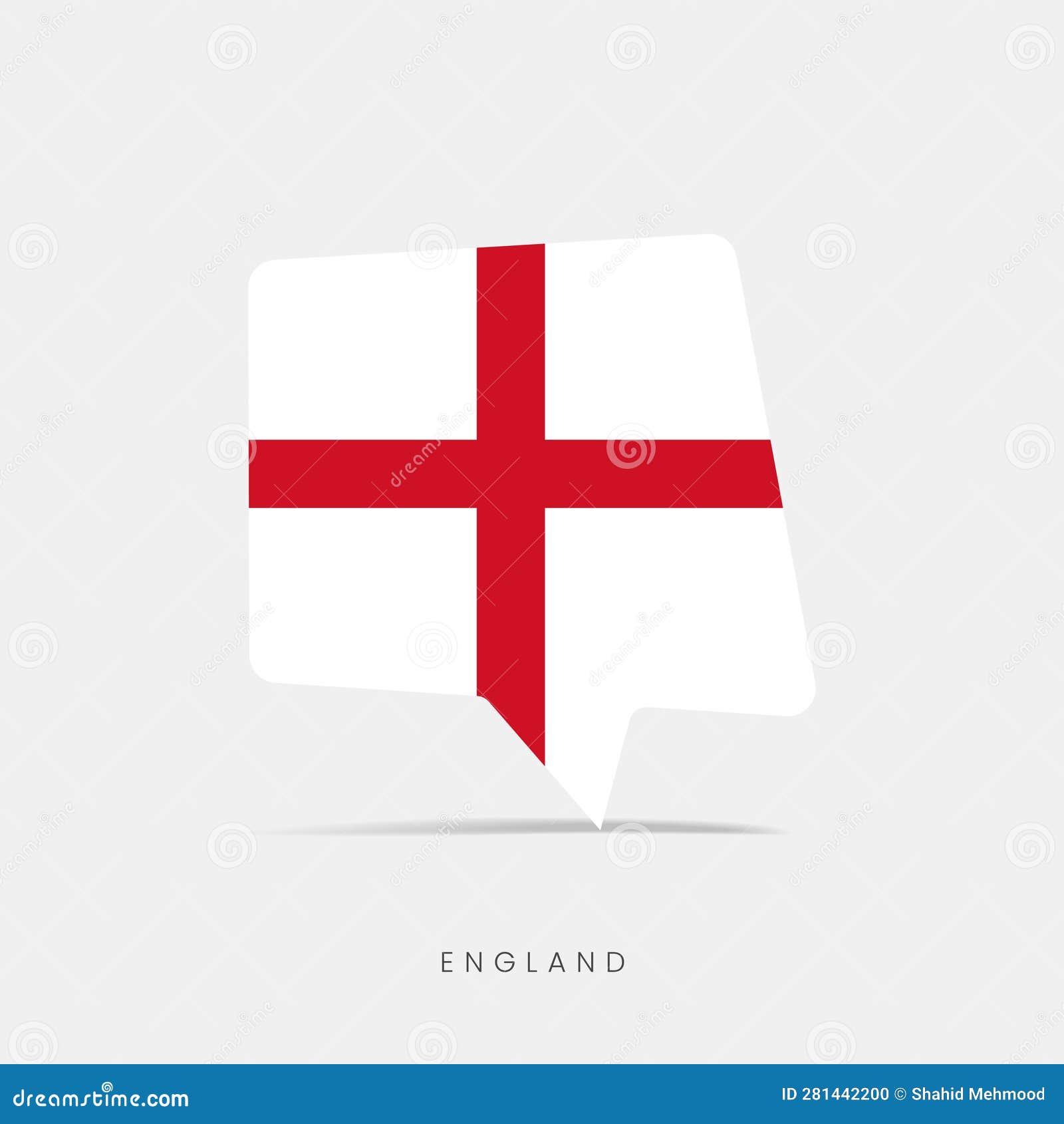 England Flag Bubble Chat Icon Stock Vector - Illustration of chat ...