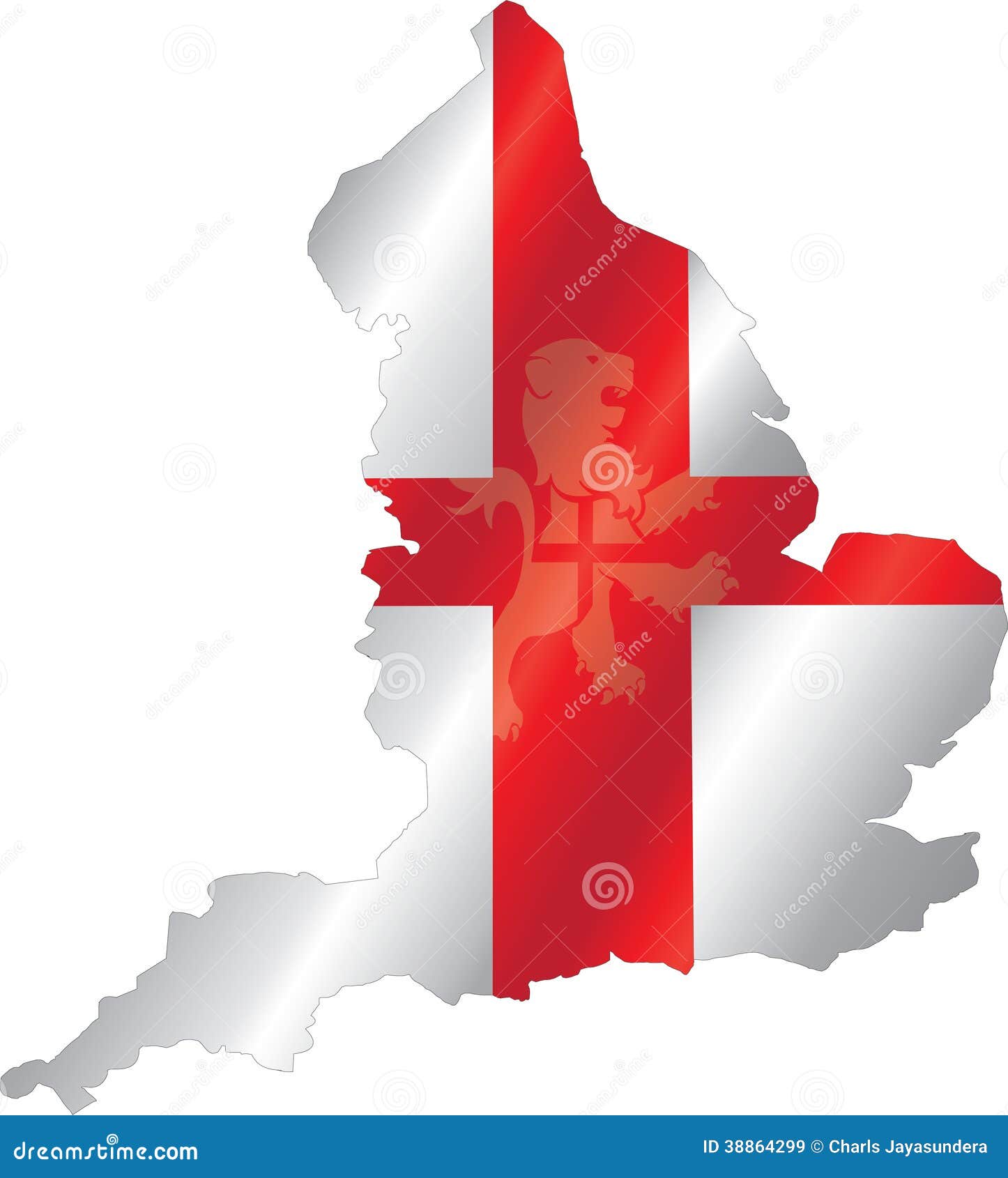 England flag & map stock illustration. Illustration of golden - 38864299
