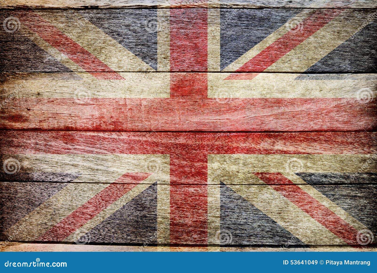 Vintage British Flag Background