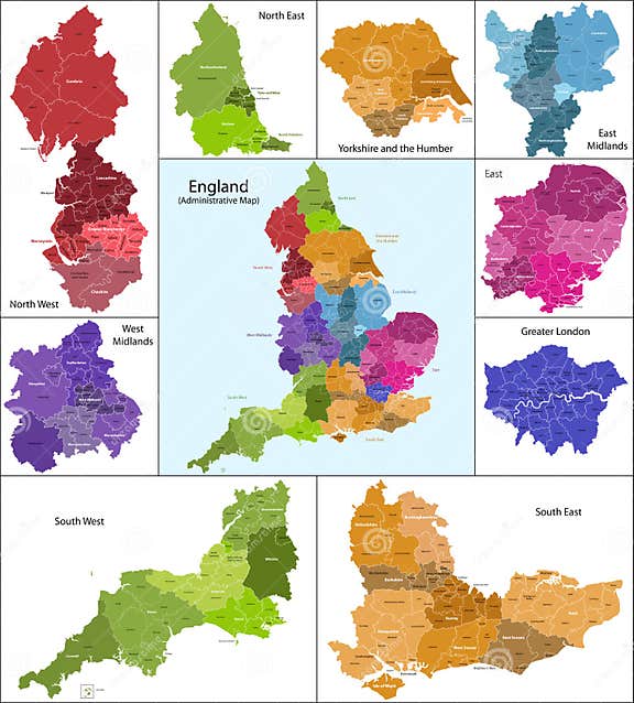 England map stock vector. Illustration of background - 18703586