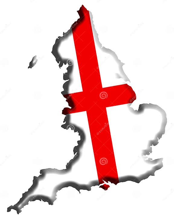 England Map stock illustration. Illustration of national - 3801369
