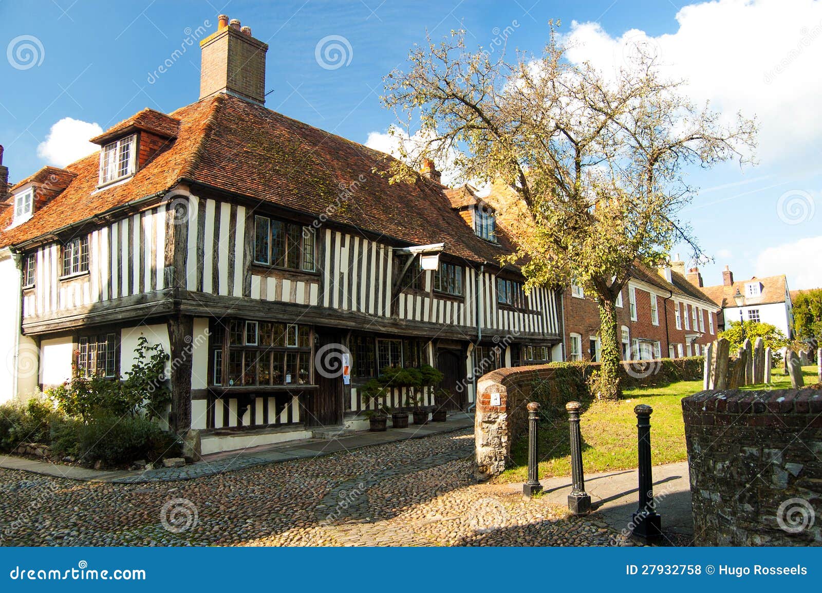 England Rye Historical Square Stock Photo - Image of continent, east ...