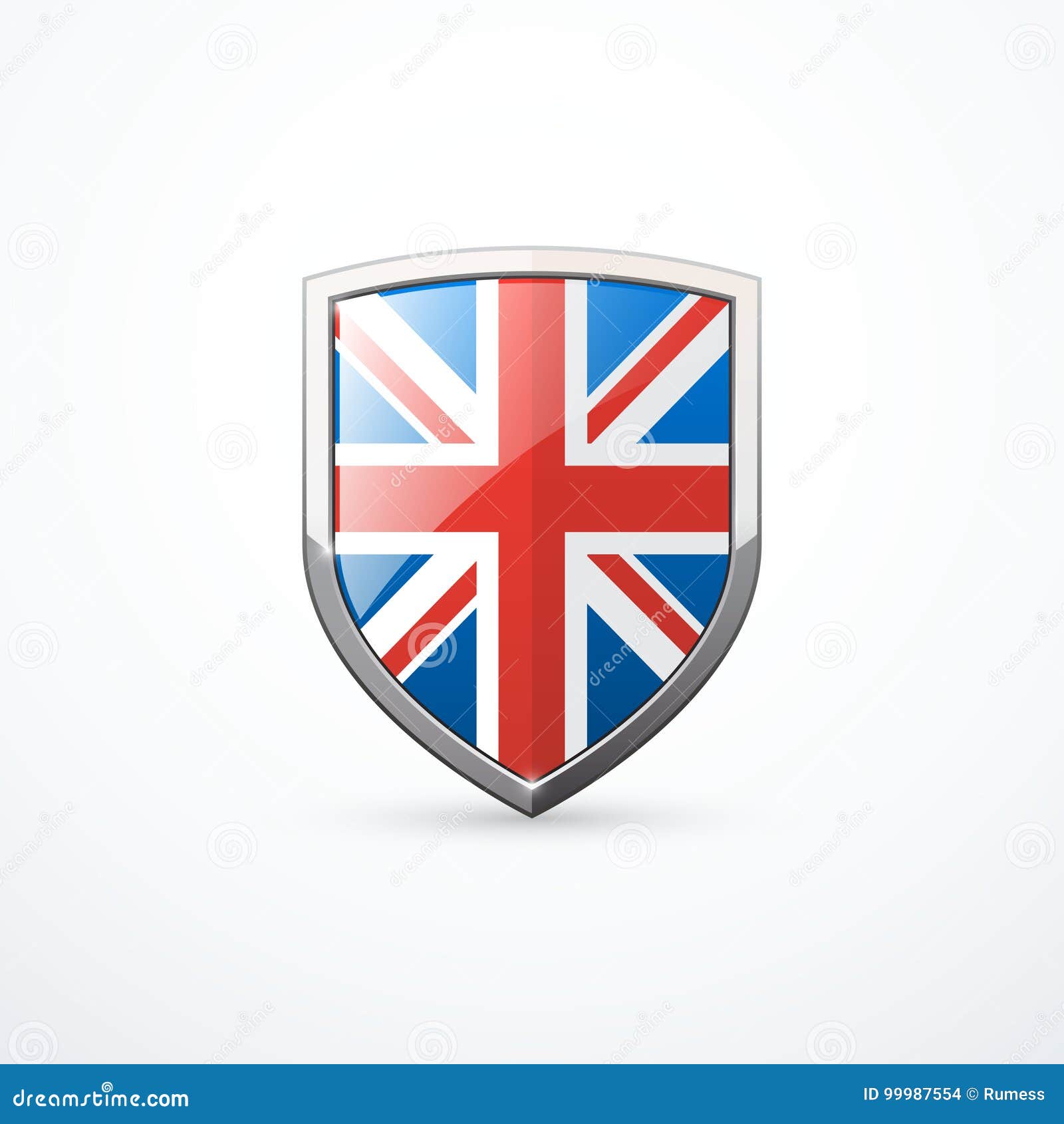 England Shield English Rose Stock Image | CartoonDealer.com #18685717