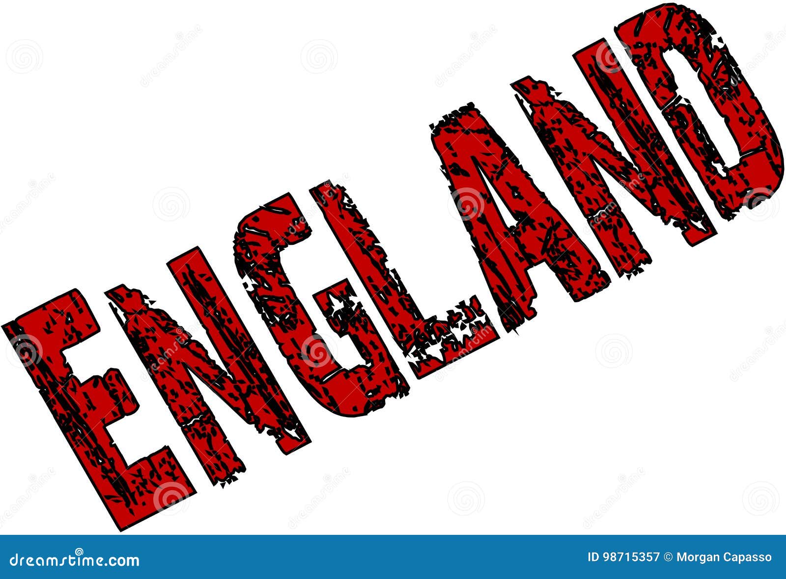 England Text Sign Illutration Stock Vector - Illustration of england ...
