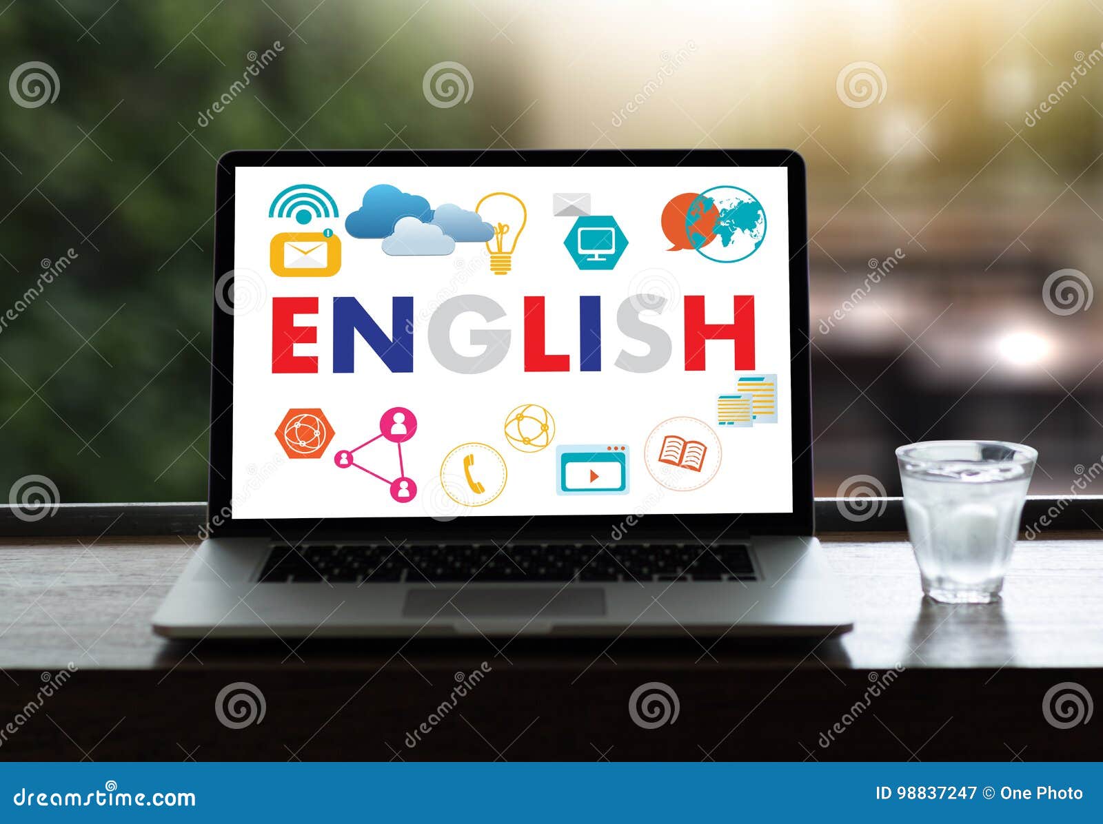 ENGLISCH (Sprachbildung Briten England) Sprechen Sie Engl. Stockbild ...