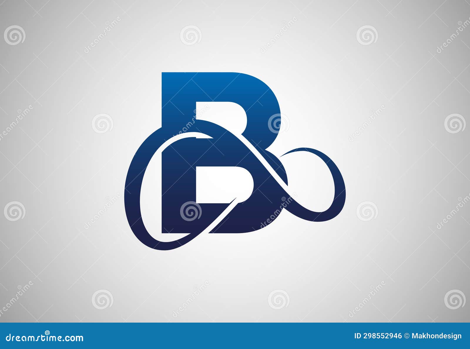 English Alphabet B with Infinity Sign. Infinity, Eternity, Infinite ...