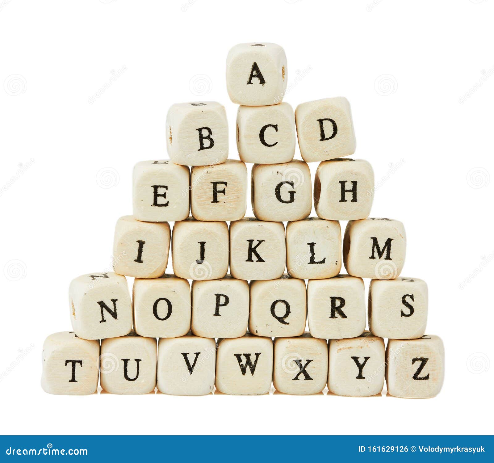 English Alphabet from Cubes Stock Photo - Image of concept, information ...