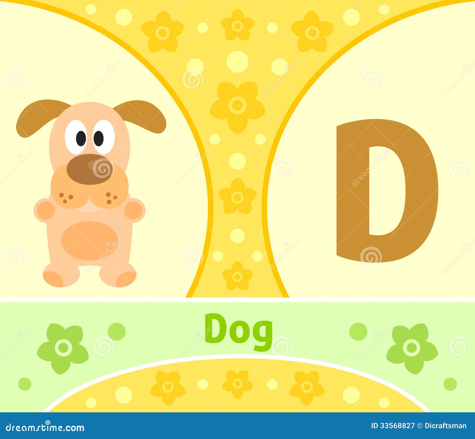 The English alphabet D stock vector. Illustration of alphabet - 33568827