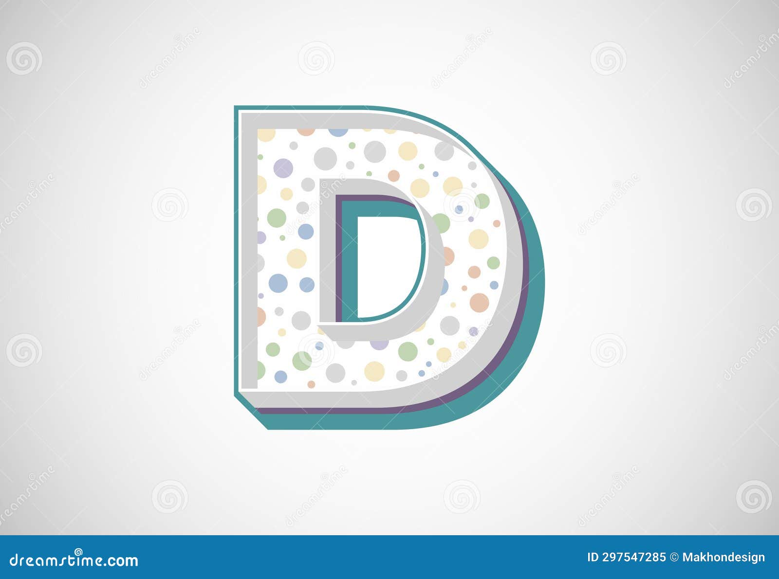 English Alphabet D. Retro Style Bold Modern Vector Alphabet Design ...