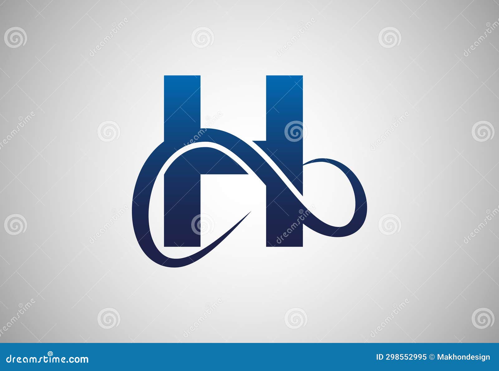 English Alphabet H with Infinity Sign. Infinity, Eternity, Infinite ...