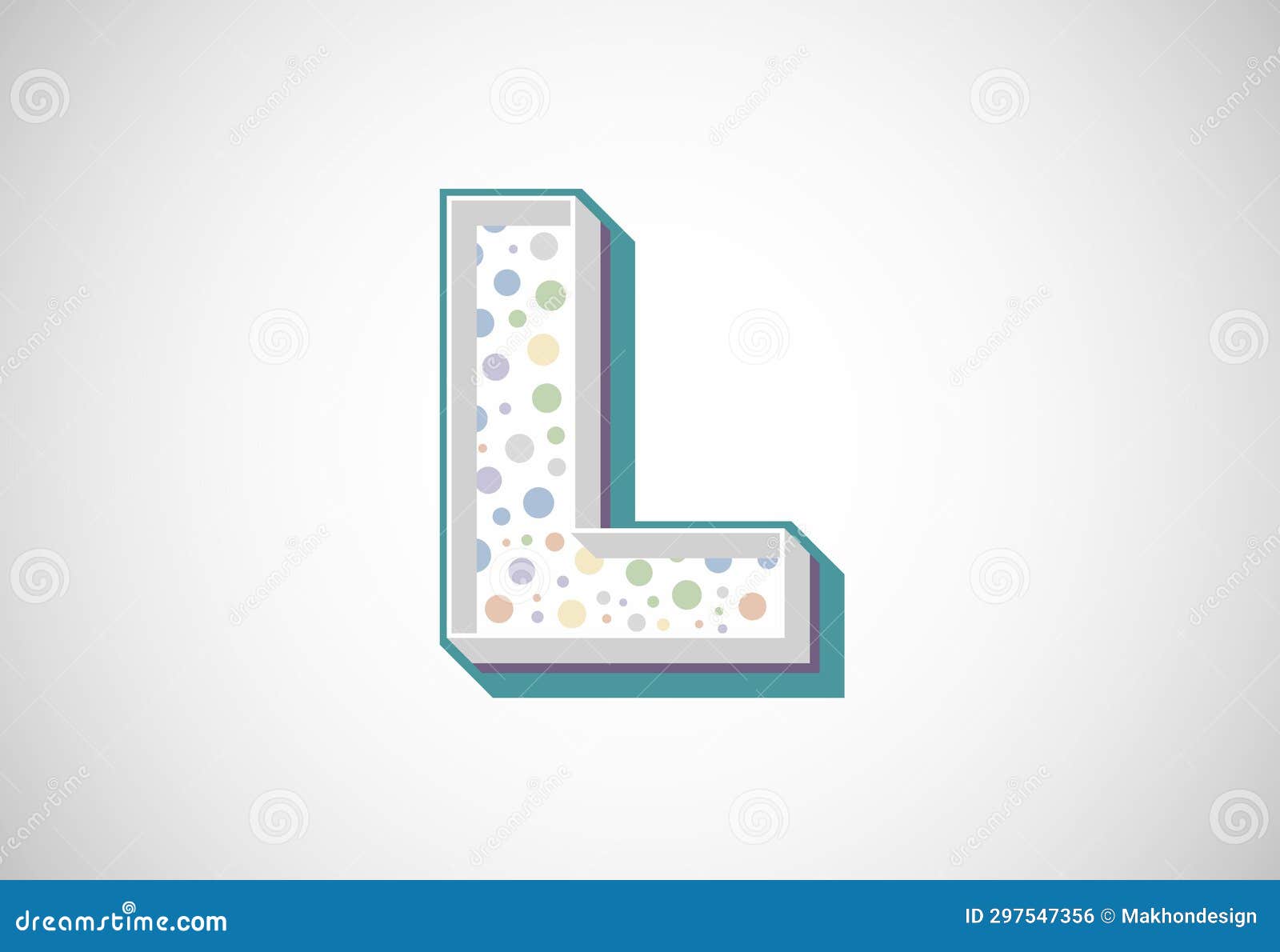 English Alphabet L. Retro Style Bold Modern Vector Alphabet Design ...