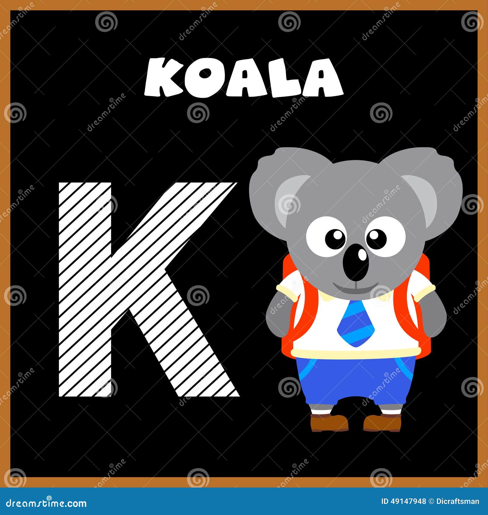 The English Alphabet Letter K Stock Vector - Illustration of element ...