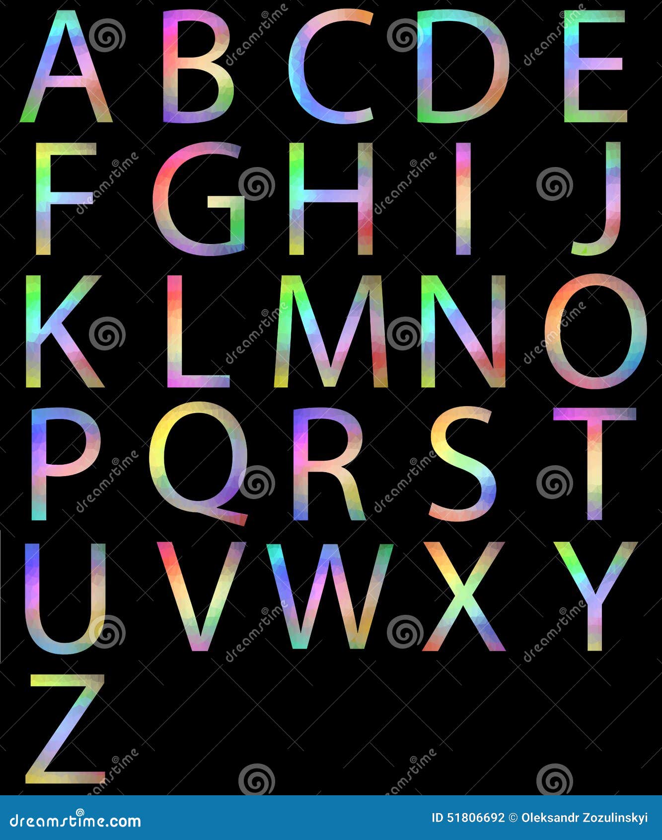 English Alphabet Triangles Vector Stock Illustrations – 29 English ...